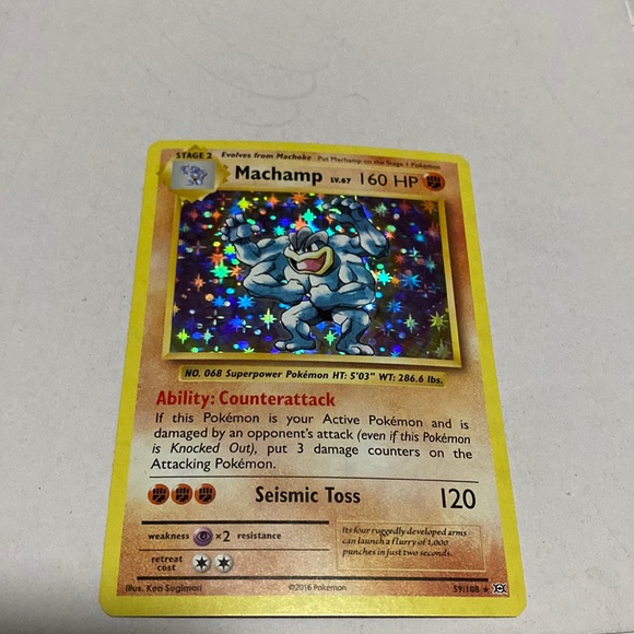 Pokemon | Toys | Pokmon Card Machamp | Poshmark